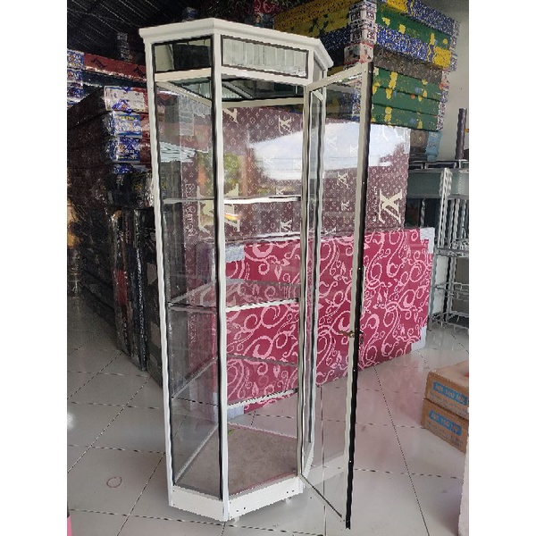Jual Lemari Tas Kaca Sudut | Shopee Indonesia