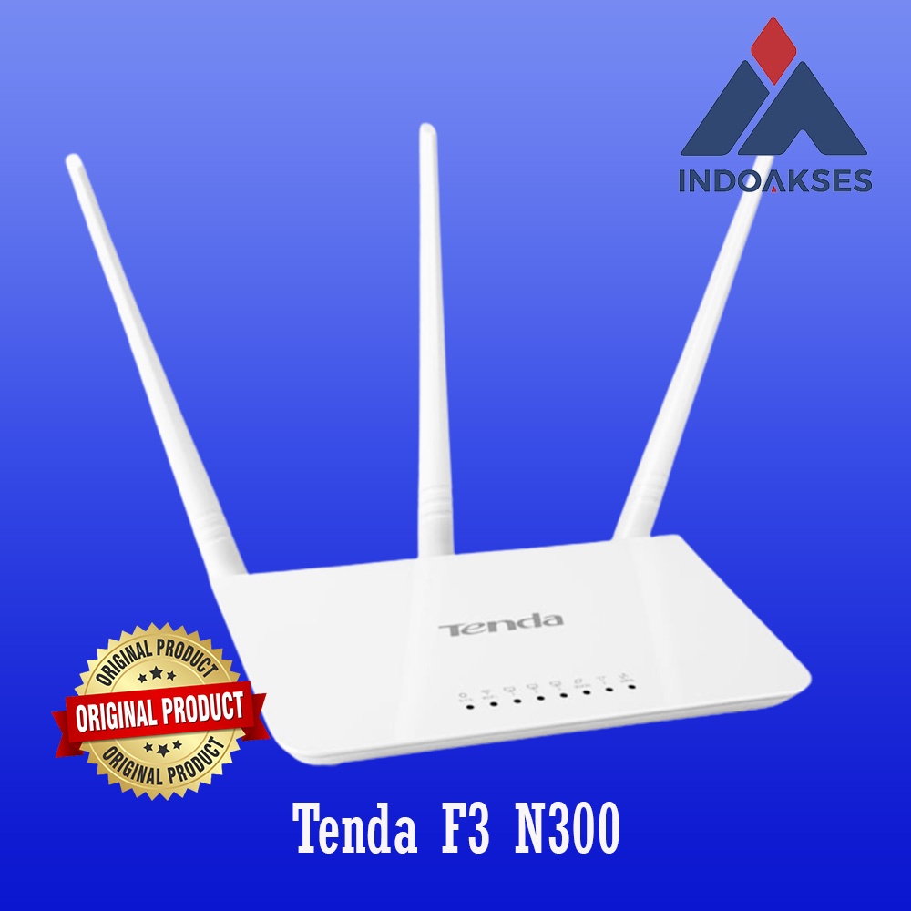 Jual Router Tenda F3 Wireless Router Extender Access Point Wifi ...