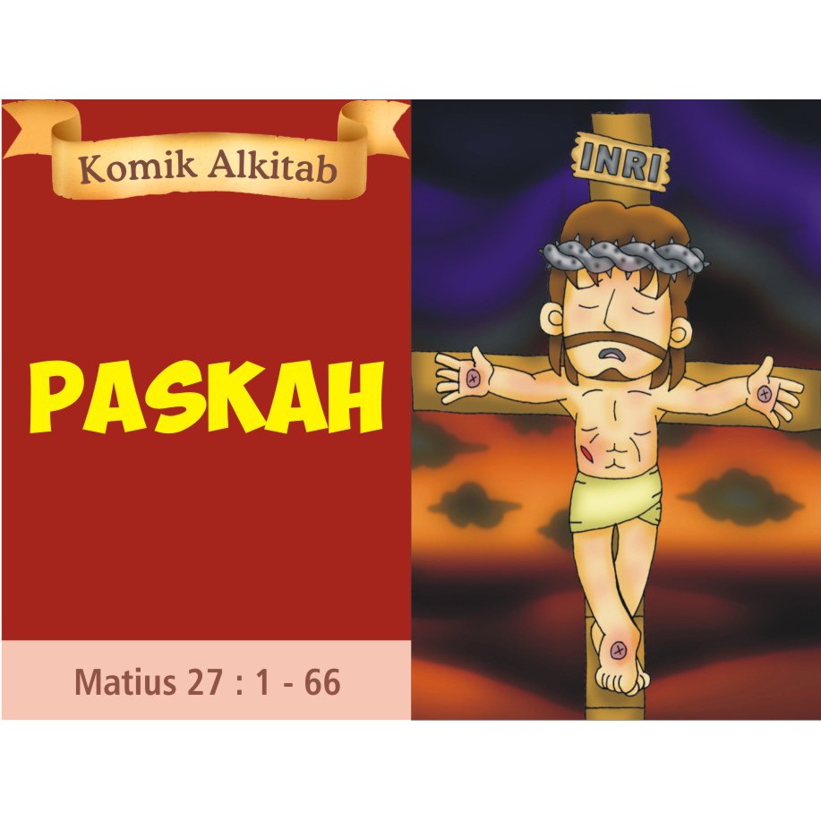 Jual buku komik cerita alkitab anak - PASKAH 2 | Shopee Indonesia