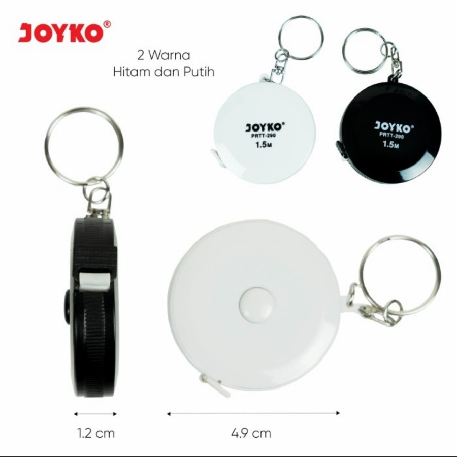 Jual Meteran Roll JOYKO PRTT290 150cm/Meteran Gulung Tarik/Meteran Baju ...