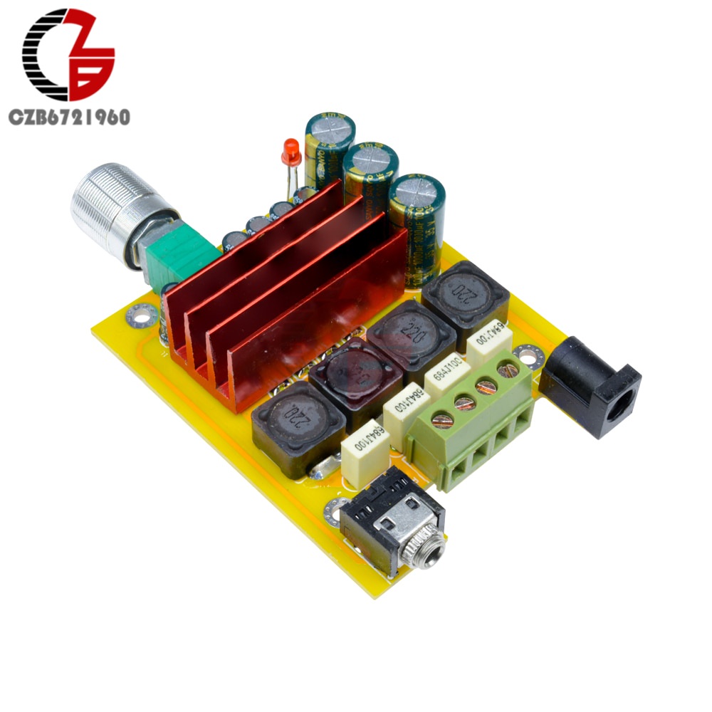 Jual PREORDER 100W Power Amplifier Module DC 12V TPA3116D2 50W + 50W ...