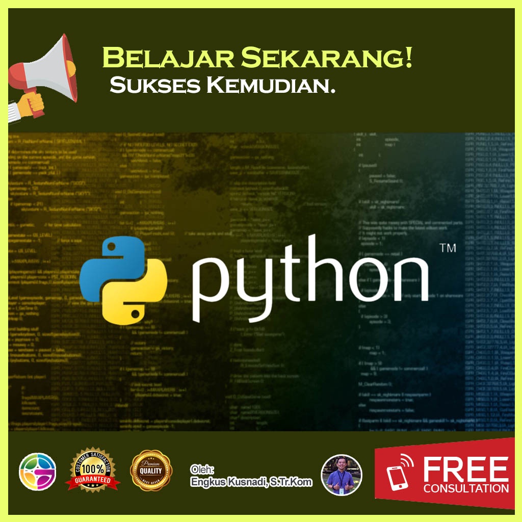 Jual Tutorial menguasai bahasa pemrograman python | Shopee Indonesia