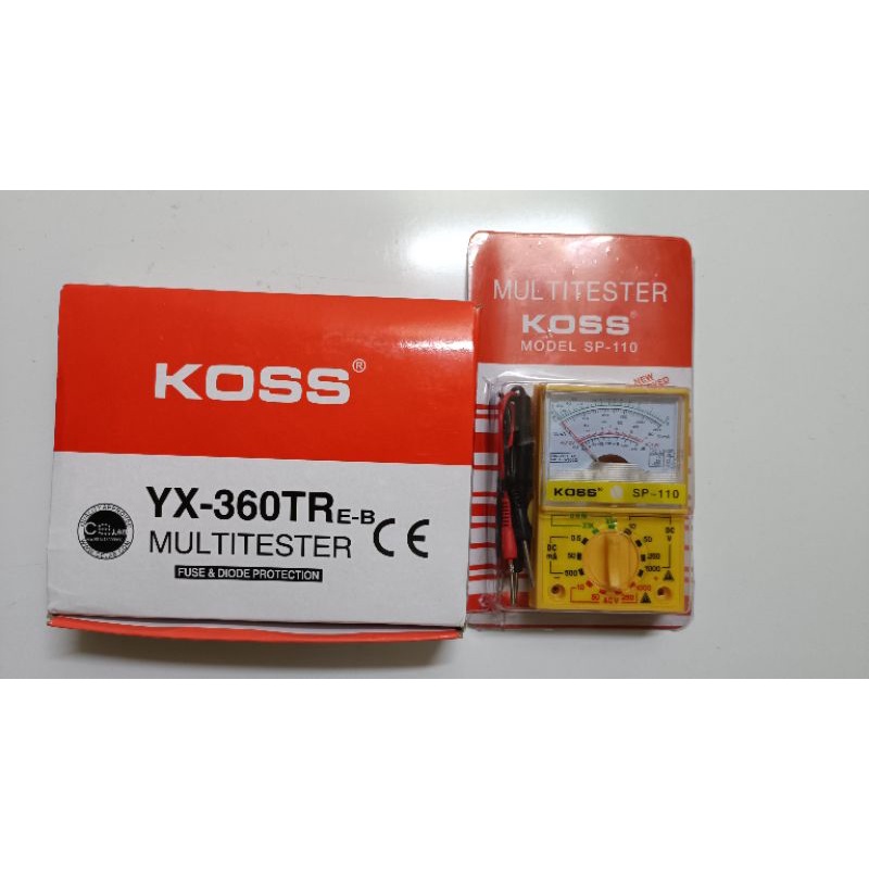 Jual MULTI TESTER 360/110 METER SMART / MULTITESTER BESAR/KECIL ...