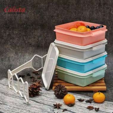 Jual CALISTA KOBE RANTANG 4 SUSUN RAINBOW TEMPAT MAKANAN PREMIUM ...