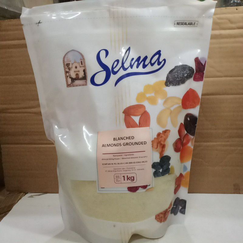 Jual Almond Powder Selma Blanched Almonds Grounded 1 kg | Shopee Indonesia
