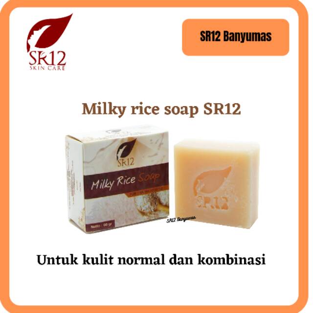Jual Milky rice soap SR12, untuk kulit normal dan kombinasi | Shopee ...