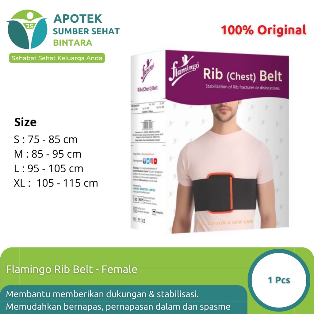 Jual Flamingo Rib Chest Belt Male 1 Pcs | Shopee Indonesia