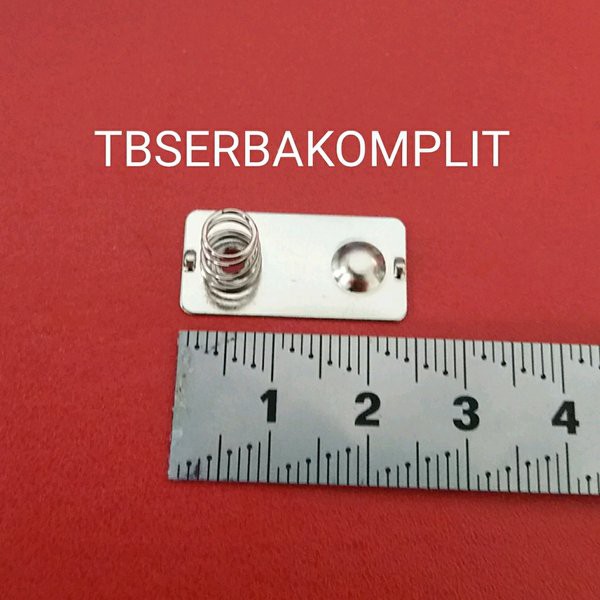 Jual Metal Plat Spring Battery Contact AA / AAA Panjang Double Pelat ...