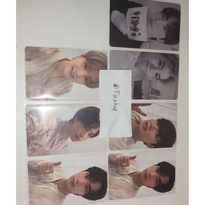 Jual photocard pc compact standard proof album bts jin jhope suga yoongi seokjin hoseok jimin ...