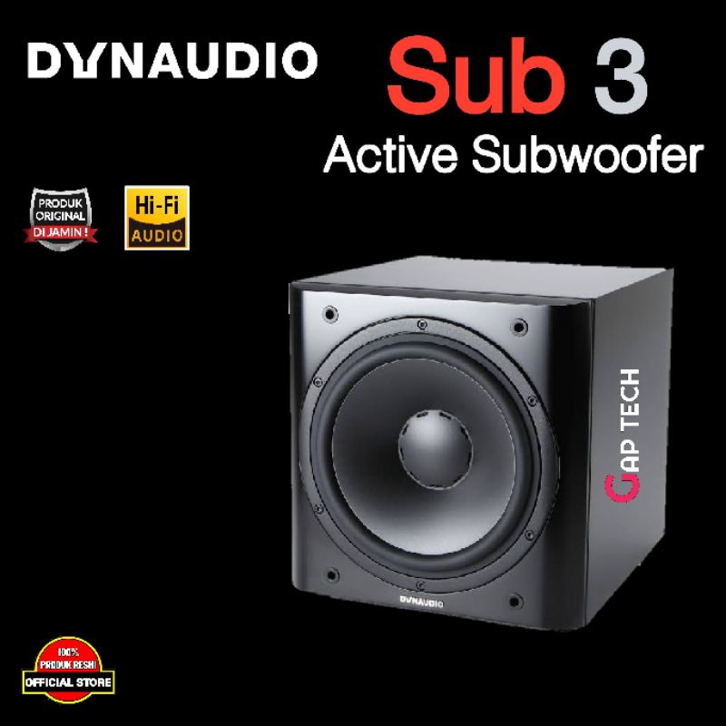Jual DYNAUDIO SUB 3 / SUB3 Powerful Active Subwoofer Original | Shopee ...