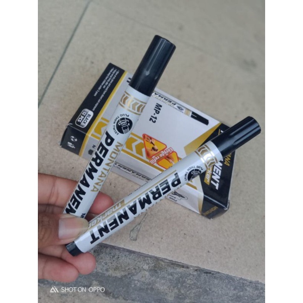 Jual spidol permanent warna hitam 1 pcs | Shopee Indonesia