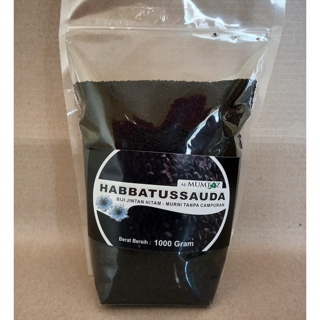 Jual Habbatussauda Original Asli Biji 1kg Kiloan Bubuk Kapsul Jintan ...