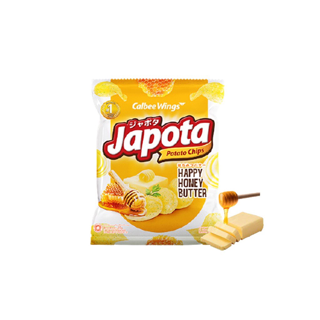 Jual Japota Keripik Kentang Happy Honey Butter 35 gr | Shopee Indonesia