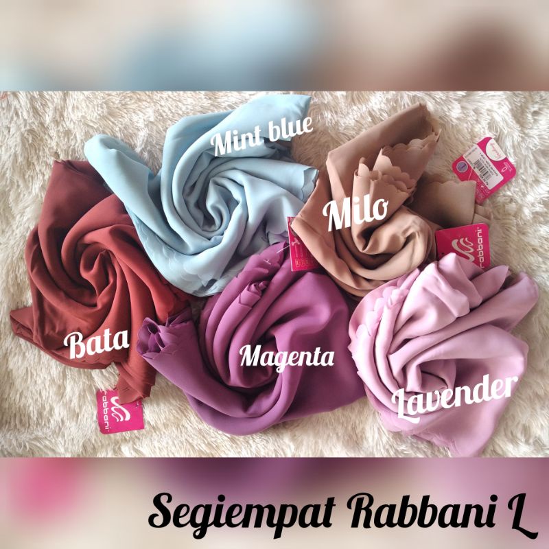 Jual Jilbab Segiempat Rabbani (L) | Shopee Indonesia