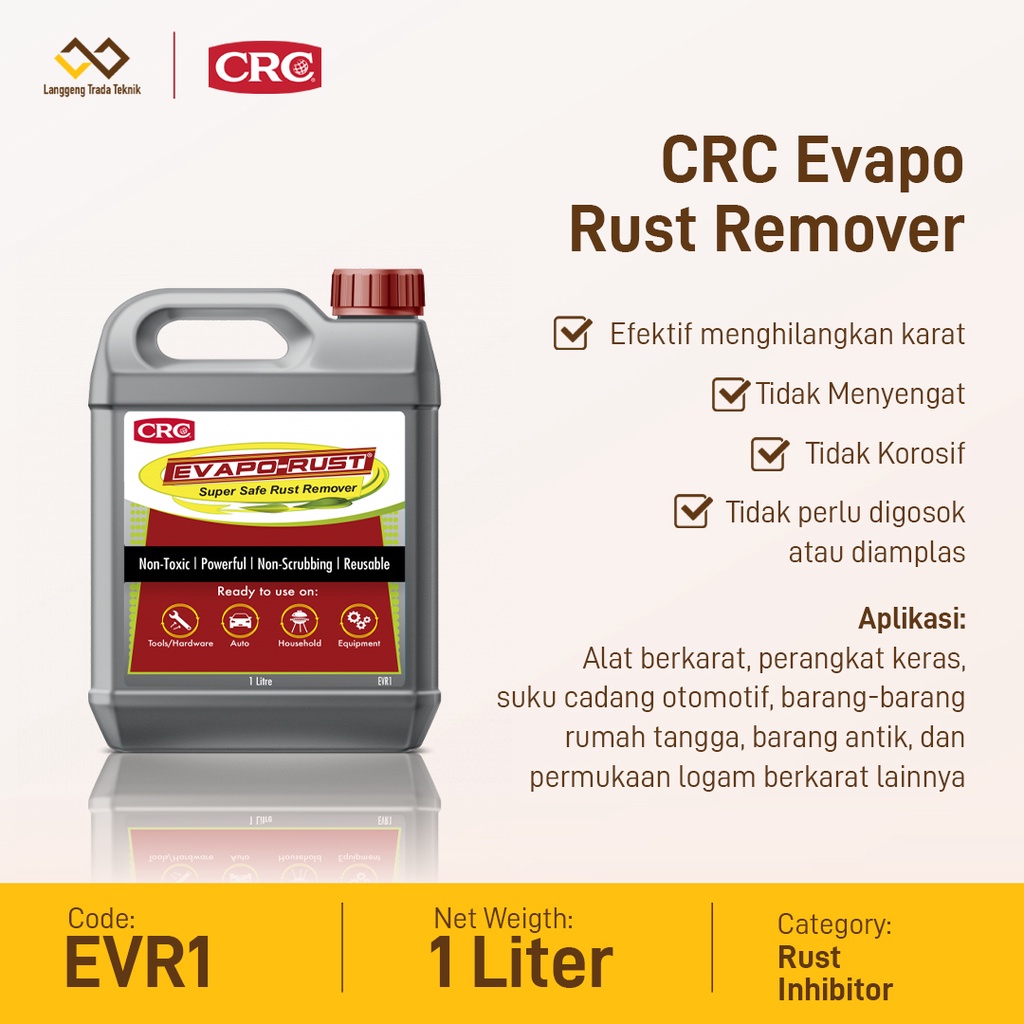 Jual CRC Evapo Rust - 1 Liter | Shopee Indonesia