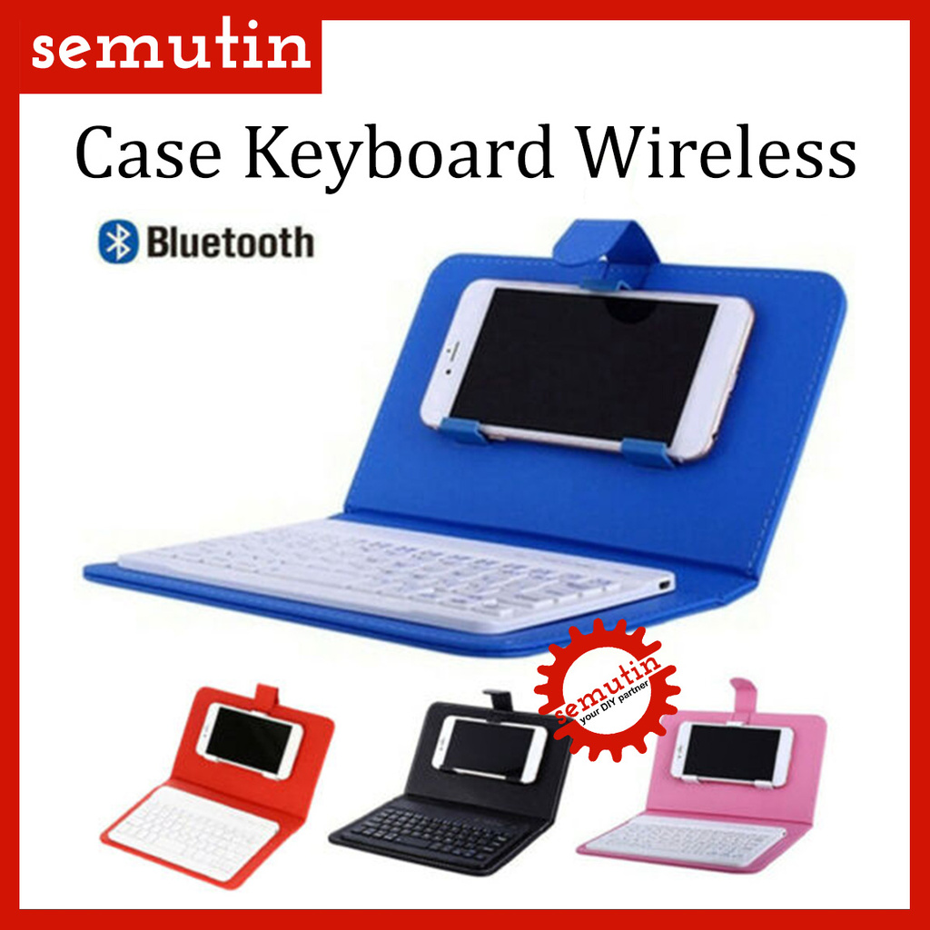 Jual Case Keyboard Wireless / Bluetooth Mini Portable / Casing Kulit ...