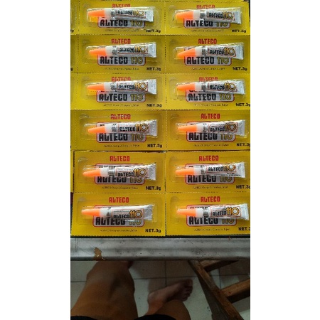 Jual Lem super glue-lem alteco 3gr | Shopee Indonesia