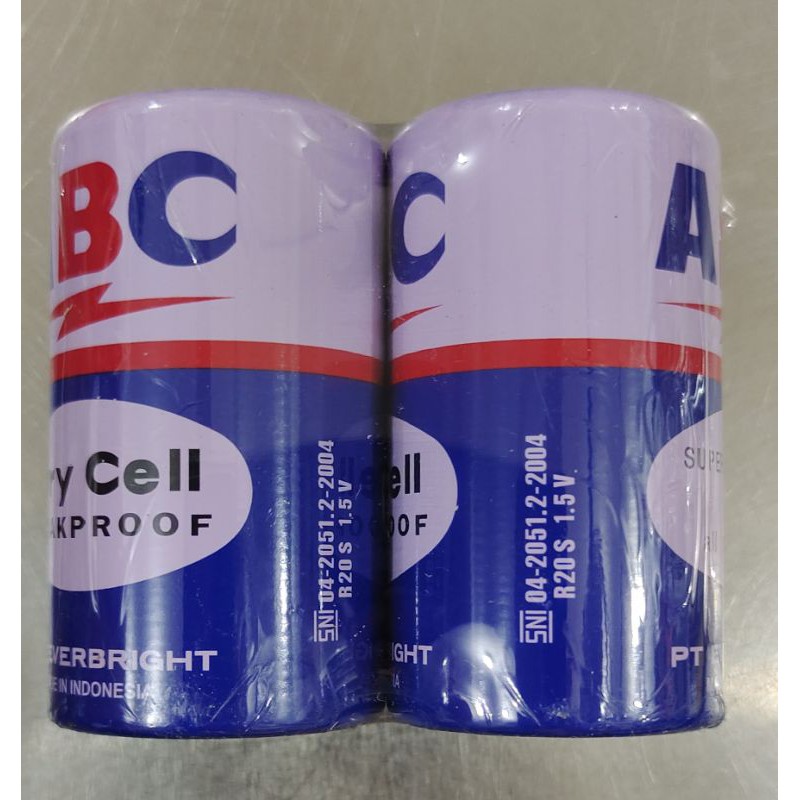 Jual Baterai ABC Besar isi 2 | Shopee Indonesia