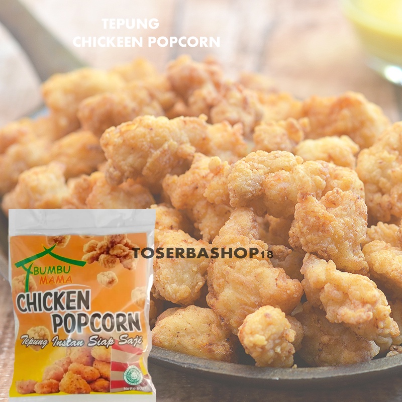 Jual BUMBU MAMA CHICKEN POPCORN 60GR / TEPUNG INSTAN | Shopee Indonesia