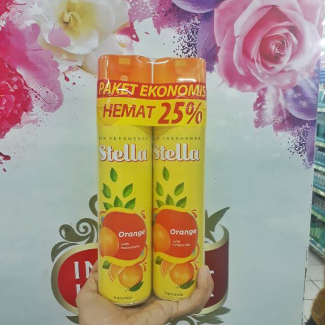Jual STELLA AEROSOL MULTIPACK - 2x400 ml/pengharum ruangan/stella spray ...