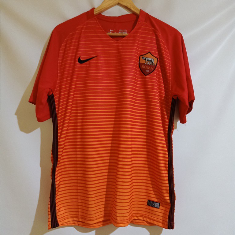 Jual Jersey AS Roma 2016 / 2017 3rd Oranye Totti 10 Grade Ori Bonus ...