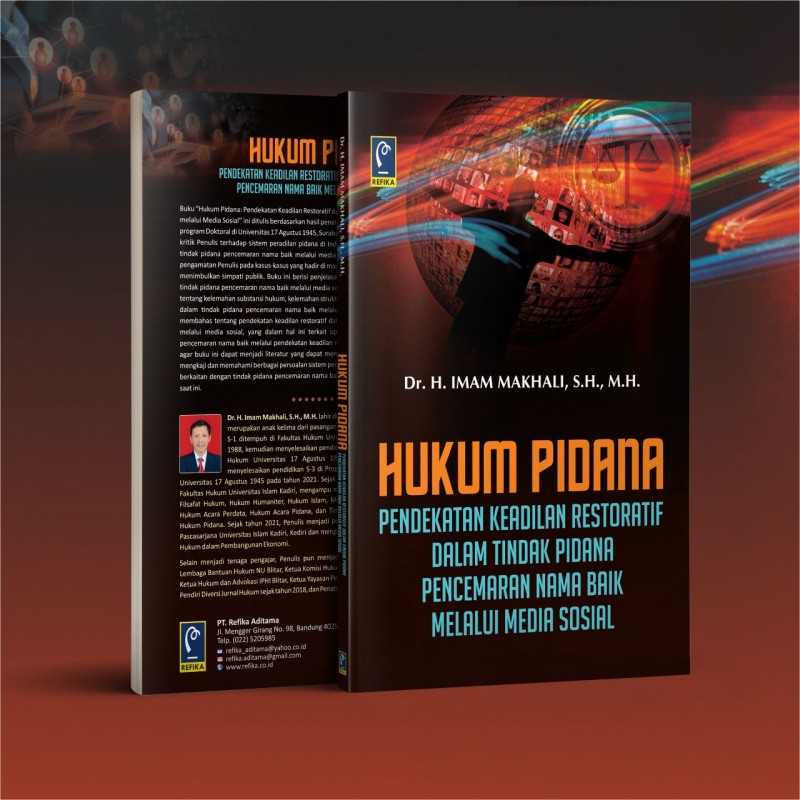Jual Buku Hukum Pidana Pendekatan Keadilan Restoratif - Dr. H. Imam Makhali Refika Aditama ...