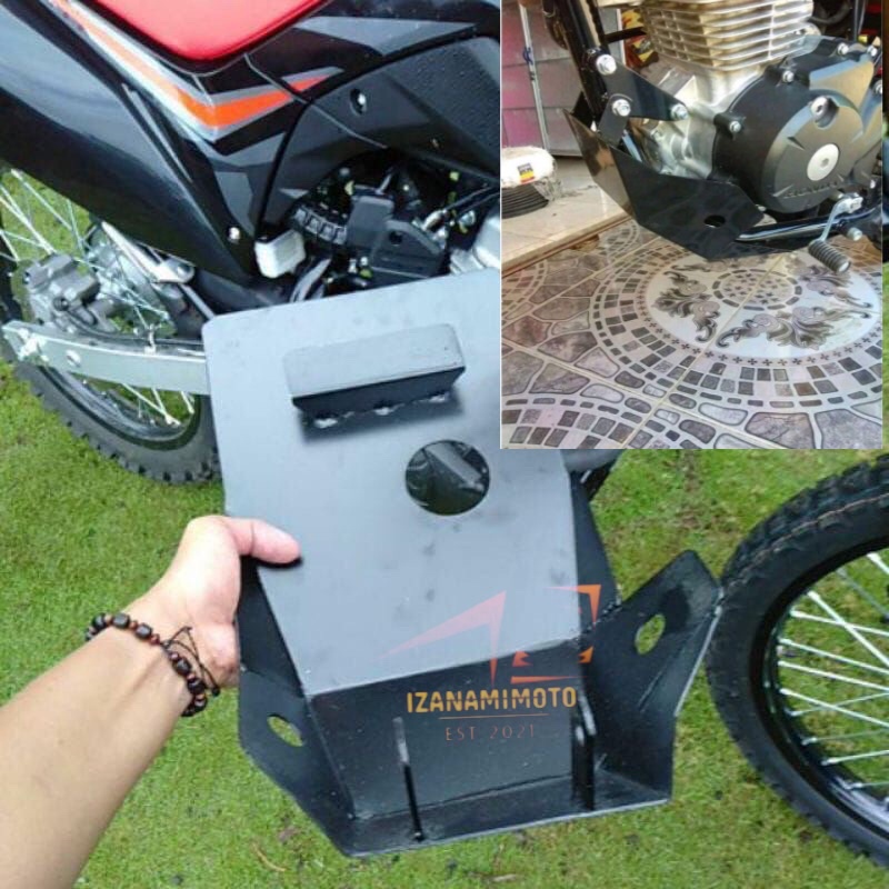 Jual Hangguard / pengaman lumpur Cover mesin bawah KLX & CRF Engine ...