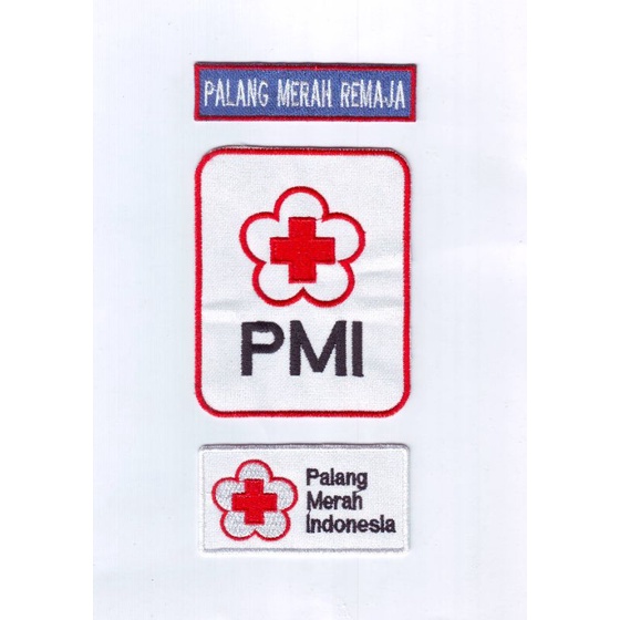 Jual Badge Logo PMI dan Tulisan PMR/KSR/TSR | Shopee Indonesia