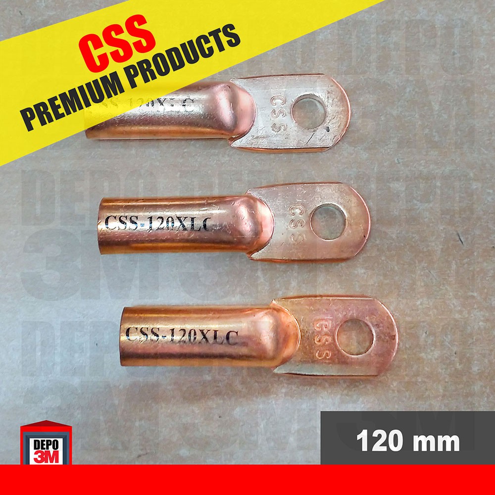 Jual Cable Lug | Skun Kabel CSS Tembaga CU 120mm | Shopee Indonesia