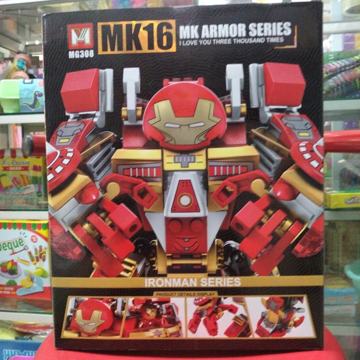 Jual Promo!!! Brick Mk 16 Mk16 Hulkbuster Iron Man Mk Armor Series 314 ...