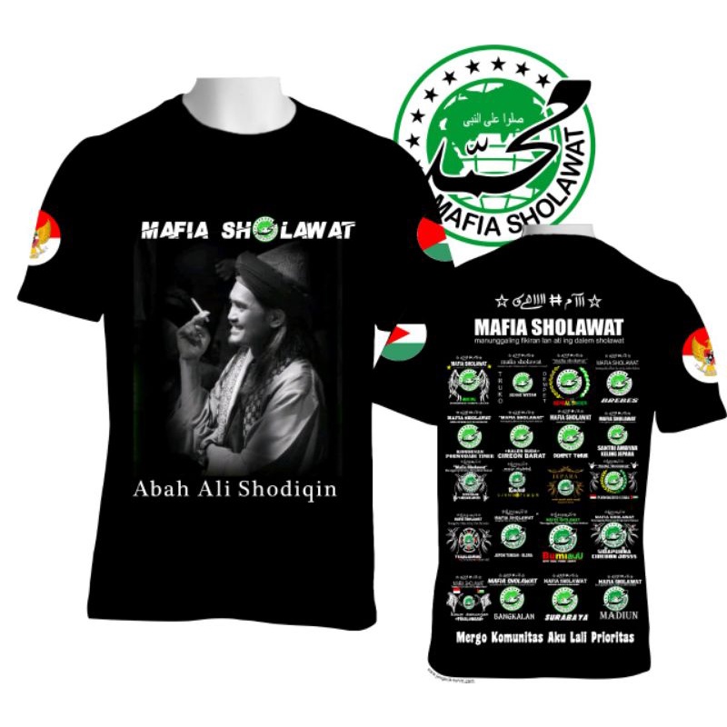 Jual KAOS MAFIS PENDEK TERBARU - BAJU MAFIA SHOLAWAT | Shopee Indonesia