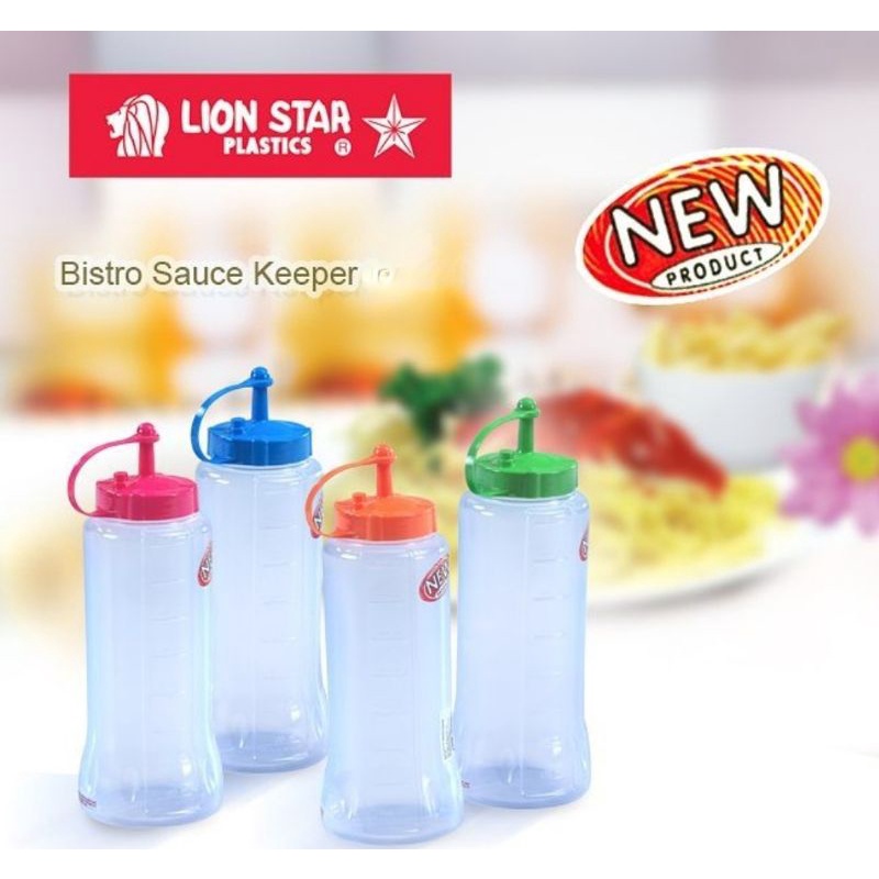 Jual Botol Saus Bistro Sauce Keeper 1000 ml Lion Star | Shopee Indonesia