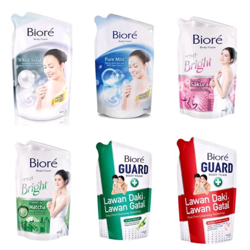 Jual BIORE BODY WASH 450ML VARIAN SABUN MANDI | Shopee Indonesia