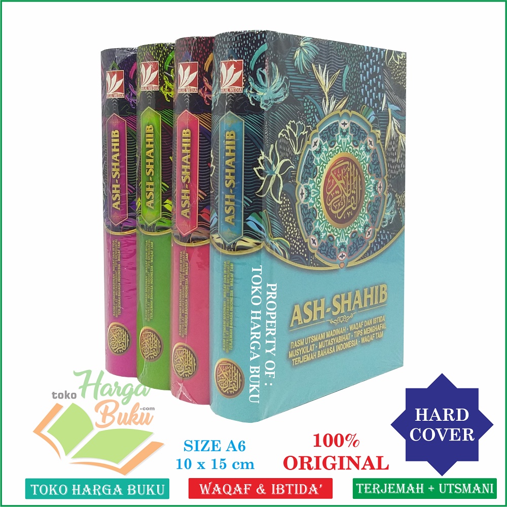 Jual Mushaf Al Quran Ash-Shahib A6 ORI Hard Cover - Mushaf Ash-Shahib ...
