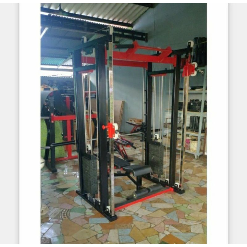Jual Alat fitness smith machine Multy fungsi | Shopee Indonesia