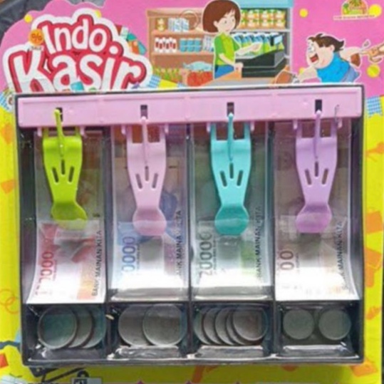 Jual Mainan kasir dengan uang kertas dan koin | mainan murah | Shopee ...