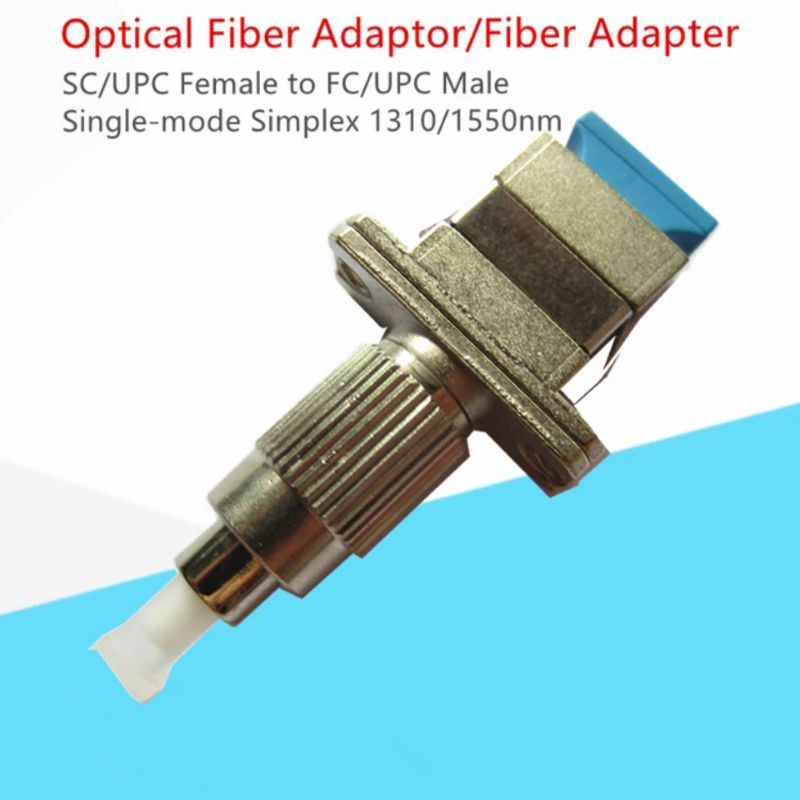 Jual adapter gender fiber optic fc male to sc female | Shopee Indonesia