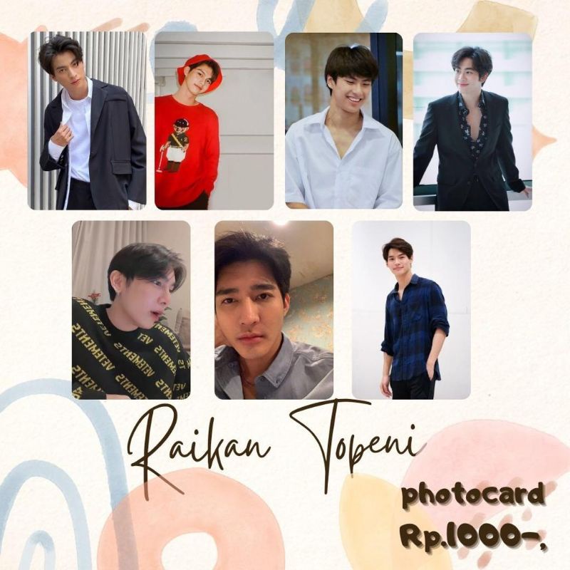Jual PHOTOCARD AKTOR GMMTV THAILAND RAIKANTOPENI RANDOM [BACA DESKRIPSI ...
