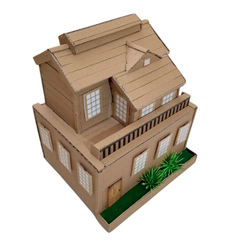 Jual miniatur rumah kardus | Shopee Indonesia