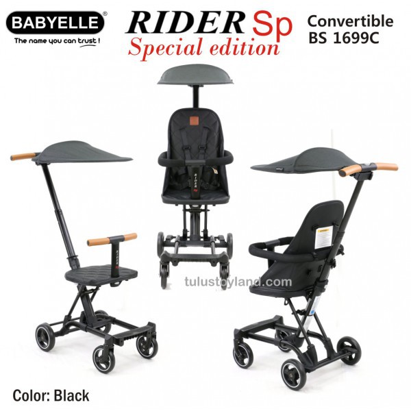 Jual Babyelle RIDER Convertible Baby Elle Stroller board cabin size ...