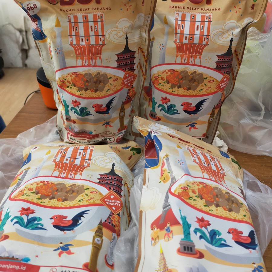 Jual BAKMI MIE SELAT PANJANG BAKMIE KHEK KHAS MEDAN ASLI) ISI 2 PAX PORSI | Shopee Indonesia