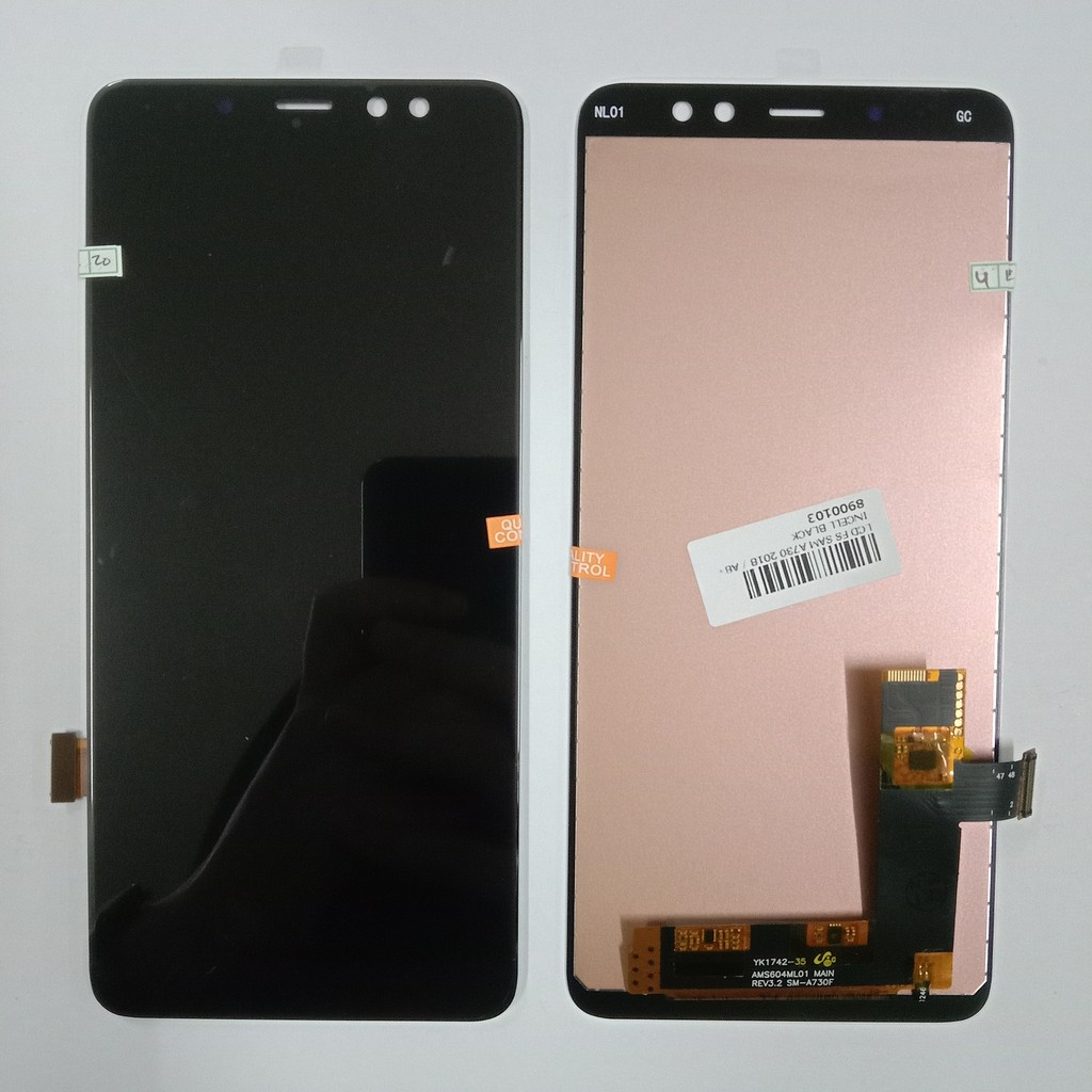 Jual LCD Full Set Samsung A730/A8 Plus | Shopee Indonesia