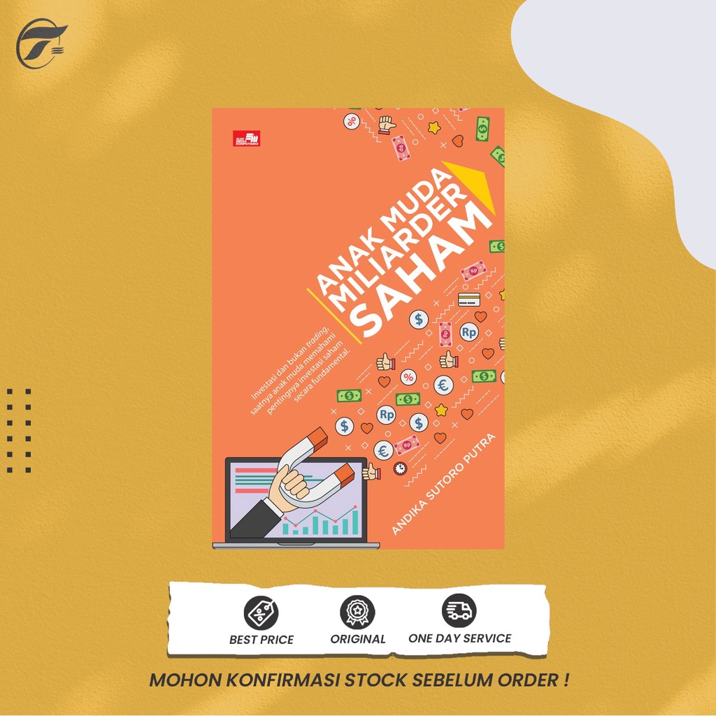 Jual ANAK MUDA MILIARDER SAHAM - ANDIKA SUTORO PUTRA | Shopee Indonesia