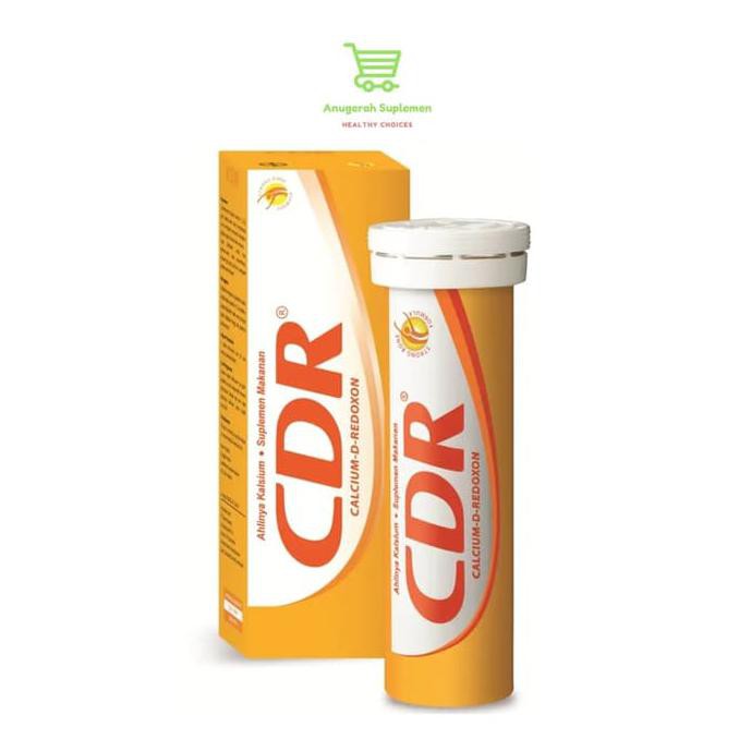Jual vitamin- cdr calcium d redoxon isi 10 tablet -multivitamin-d ...