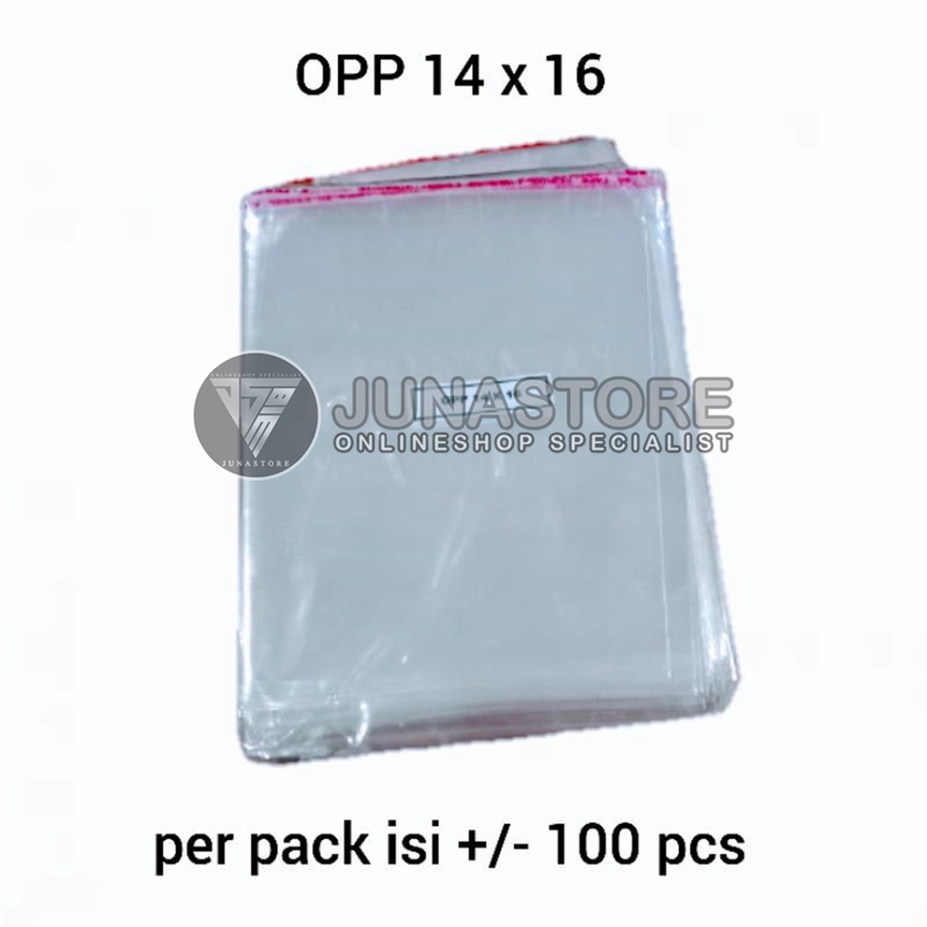 Jual Plastik OPP 14 x 16 / Plastik OPP roti | Shopee Indonesia