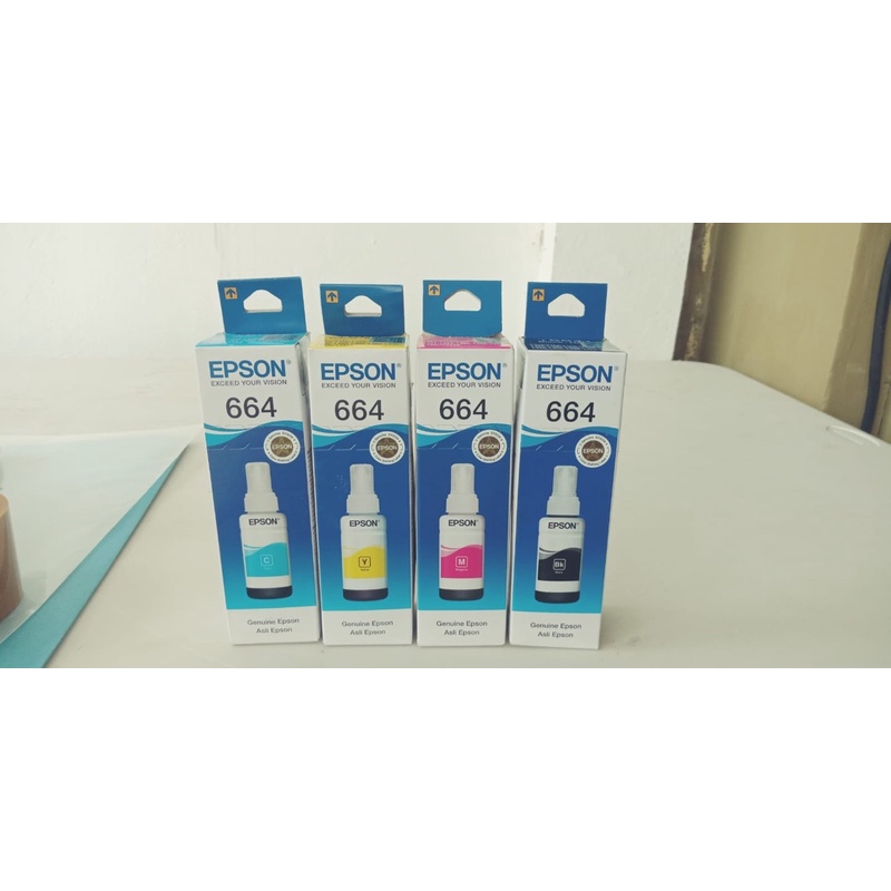 Jual Tinta Epson 1 set cmyk | Shopee Indonesia