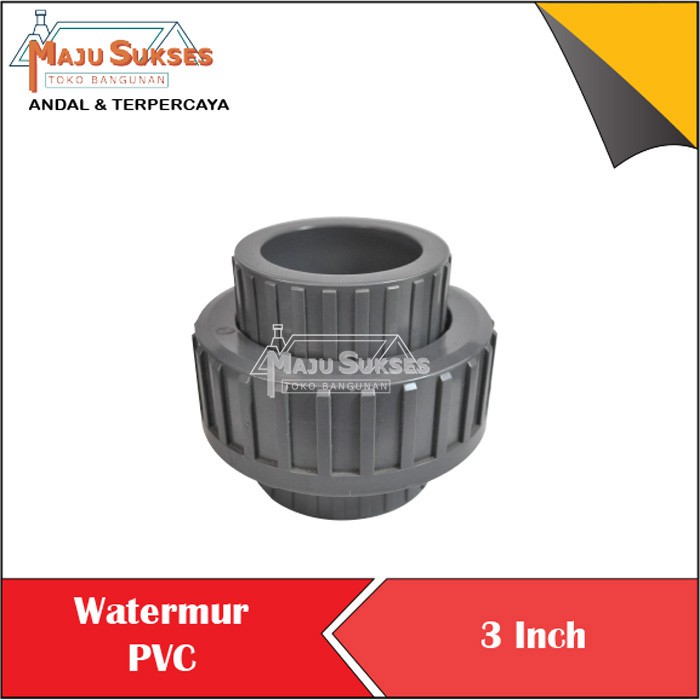 Jual WATERMUR SOK WATERMUR PVC WATER MUR UNION POLOS SAMBUNGAN WATERMUR ...