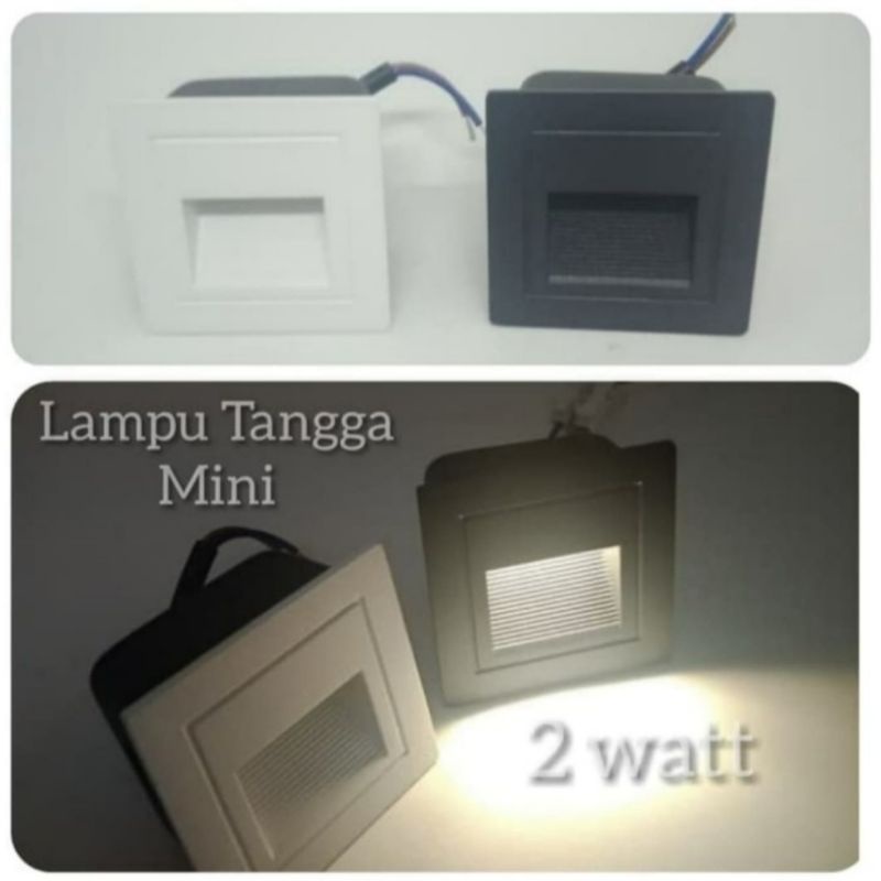 Jual Lampu Tangga Mini Led Step Light Kotak 2w 2 watt | Shopee Indonesia