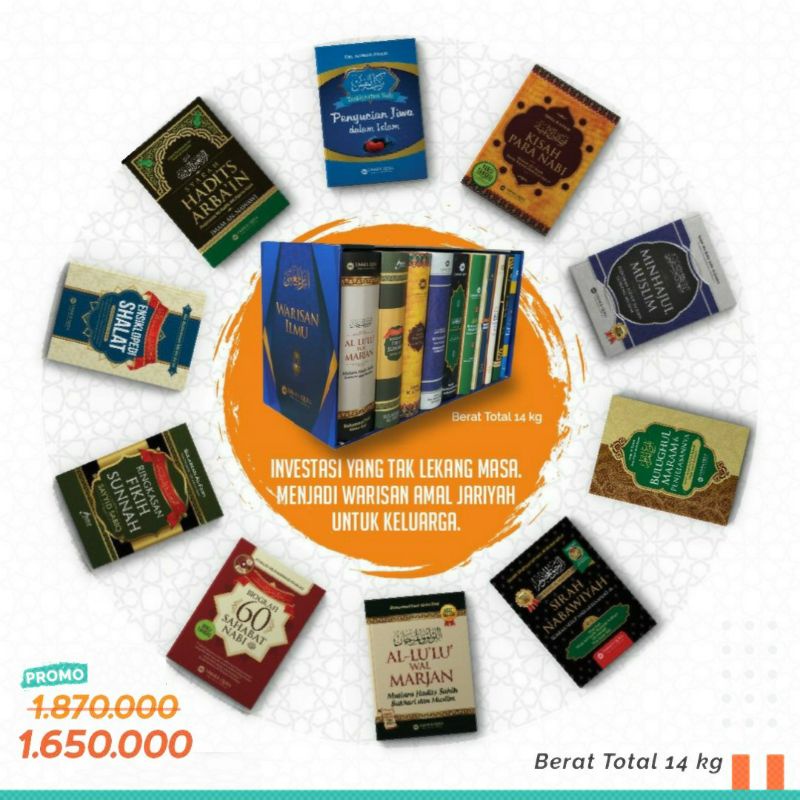 Jual Buku Warisan Ilmu (Murmer/promo) | Shopee Indonesia