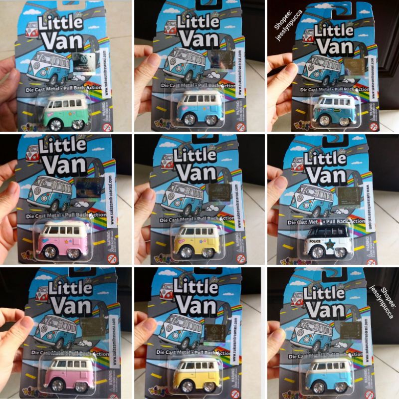 Jual KINSFUN LITTLE VAN VW VOLKSWAGEN LITTLE BEETLE BY KINSMART CUTE ...
